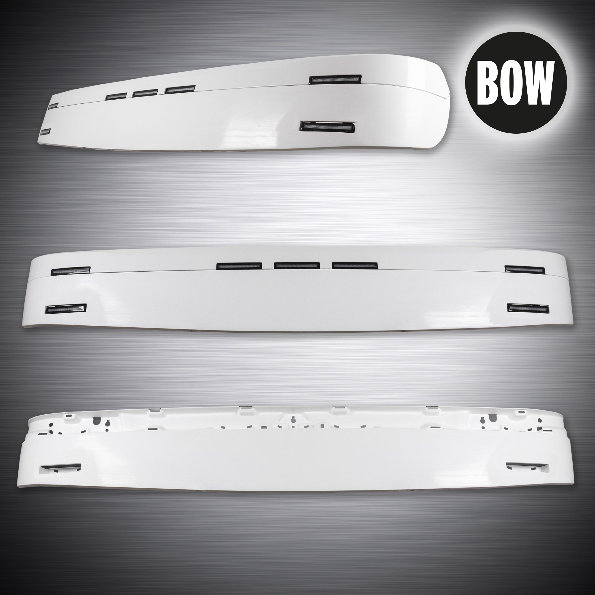 Solskjerm 35cm Bow 7 posisjonslys for Scania NG | Pgtech AB